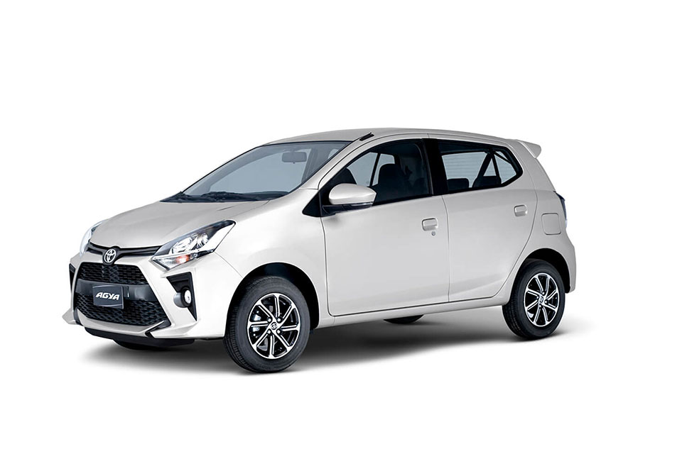 Toyota Agya - The Reef Car Rental